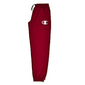 Champion Big and Tall Sweatpants for Men - Fleece Jogger Sweatpants Embroidered