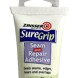 Rust-Oleum Zinsser, 2-Ounce 2861 SureGrip Seam & Repair Adhesive Tube, Color, 2 Ounce