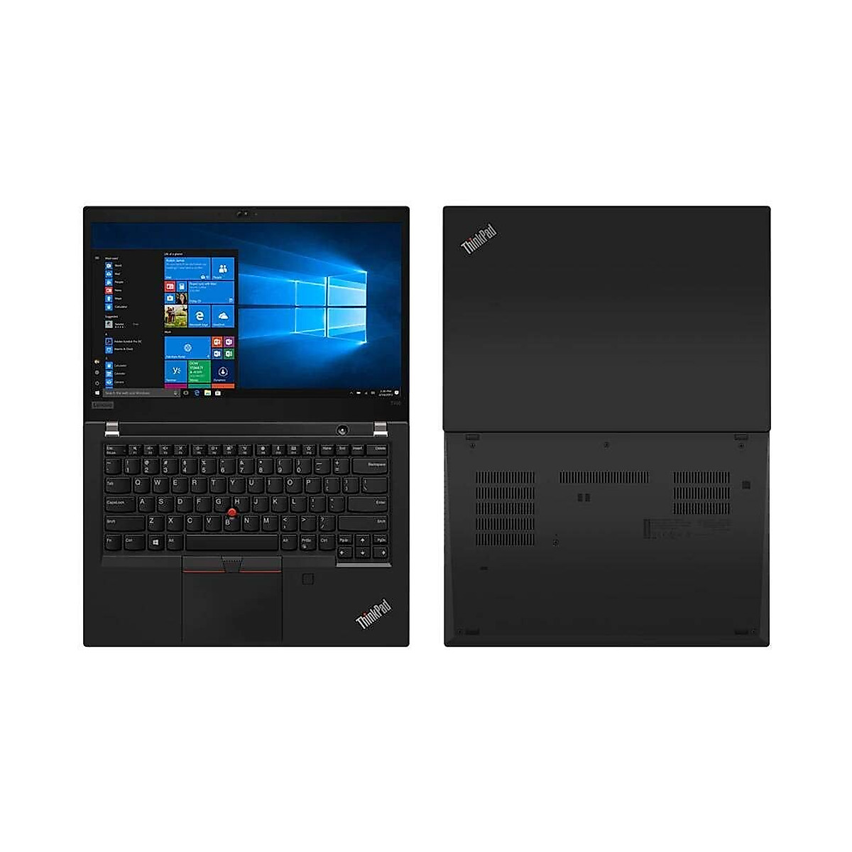 Lenovo ThinkPad T495 14" Full HD AMD Ryzen 5 3500U 8GB RAM 256GB SSD, Fingerprint Reader, Backlit Keyboard, Windows 10 Pro (Renewed)