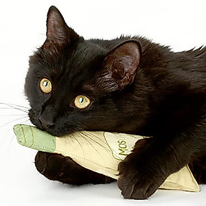 Wine Bottle Catnip Toys for Cats and Kittens Plush Wine Bottle - Funny Cat Toy Moscato and CATbernet - Cat Nip Toy for Wine Drinking Cat Moms and Dads