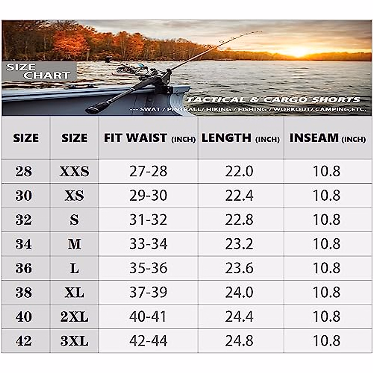 Kolongvangie Cargo Shorts Lightweight Quick Dry Tactical Shorts Work Hiking Fishing Breathable Short with Multi Pockets