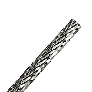 S SYDIEN 4mm Shank HSS Rotary Burrs Bits Rotary Files for Woodworking/Drilling/Carving/Engraving/Grinding