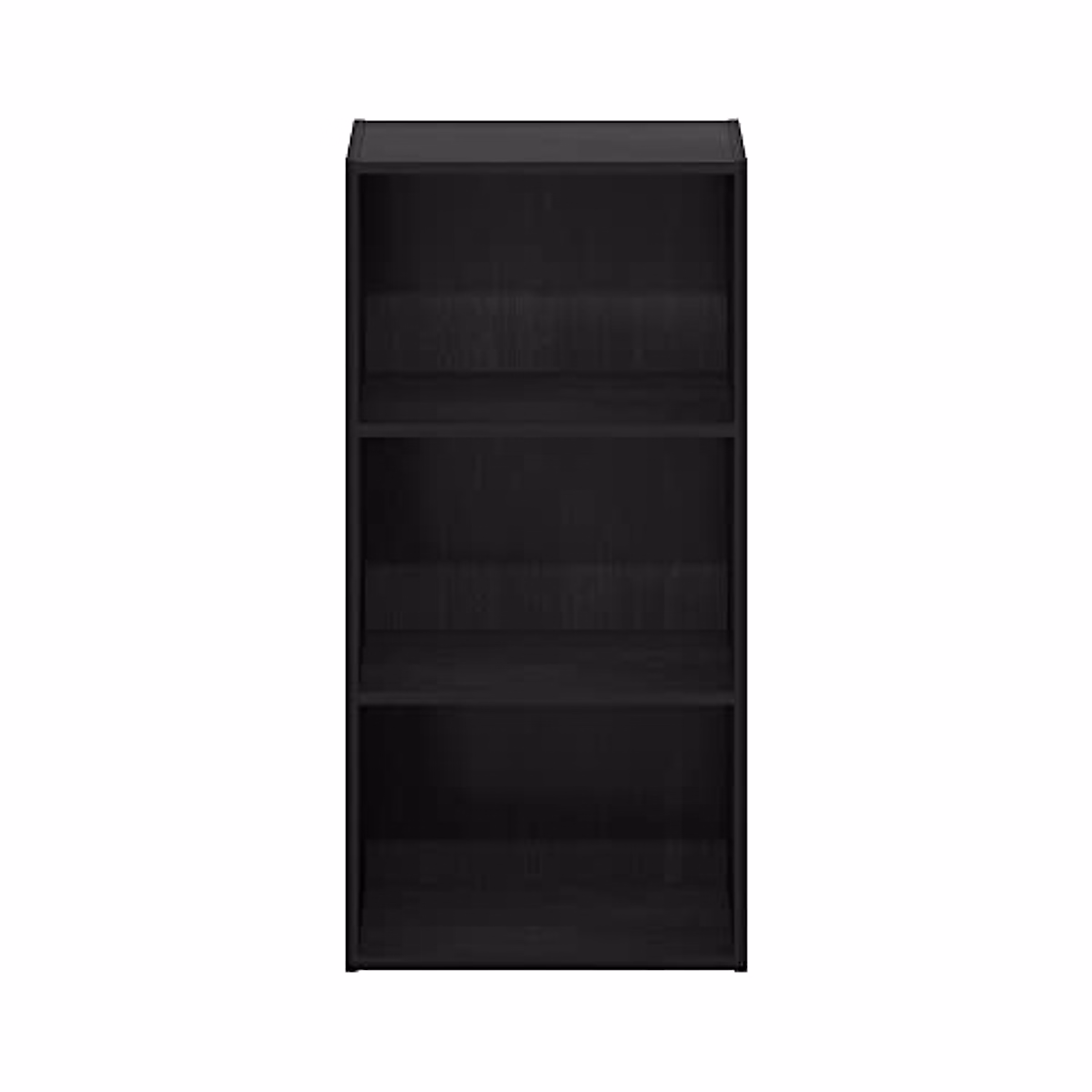 Furinno Luder 3-Tier Open Shelf Bookcase, Blackwood