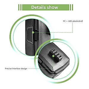 Bonacell 2 Pack 4000mAh 12V Replacement for Ryobi 12V Battery Compatible with RYOBI CB120L CB121L BPL-1220 130503001 130503005, 12V Lithium Battery (NOT for CB120N)