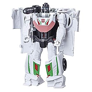 Transformers Bumblebee Cyberverse Adventures Action Attackers: 1-Step Wheeljack Action Figure, Gravity Cannon Action Attack Move, 4.25-inch