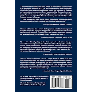 Common Ground: Second Language Acquisition Theory Goes to the Classroom