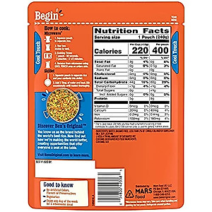 BEN'S ORIGINAL Ready Rice Basmati Rice, Easy Side Dish, 8.5 OZ Pouch (Pack of 12)