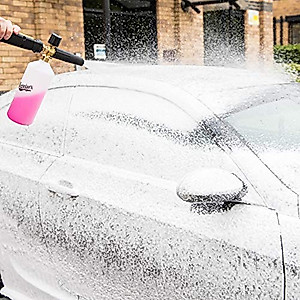 Meguiar's G194000EU Ultimate Car Snow Foam Cannon Lance Kit Kärcher Compatible Nilfisk Compatible Bosch Compatible