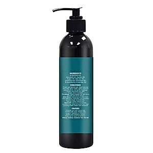 The Henna Guys 8 fl. Oz, Lemongrass & Eucalyptus Pre Shave Oil for Men, Premium Pre Shave Oil, Excellent Shaving oil for Men, Prepares for a burns free Shave, Works with Straight or Safety Razor