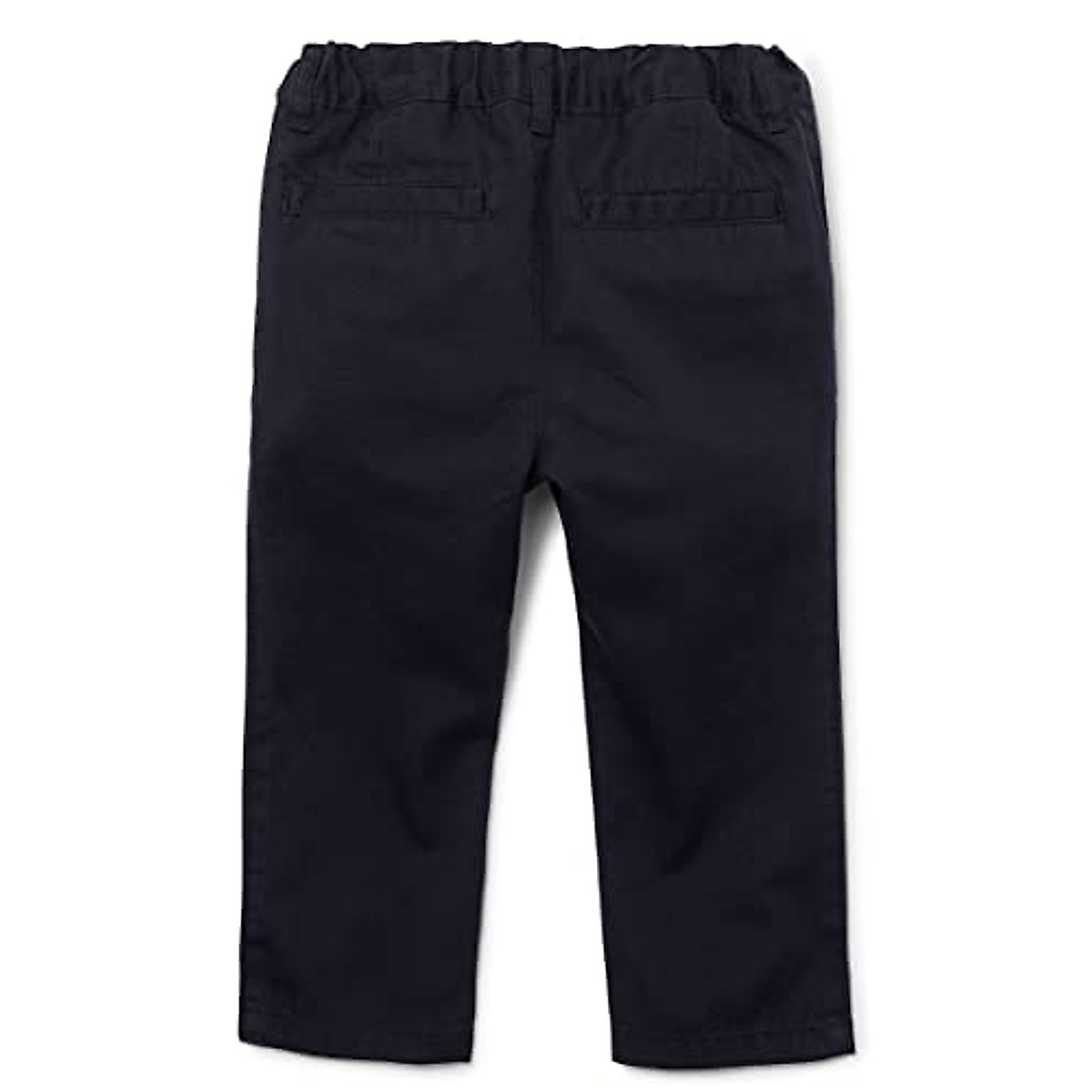 The Children's Place Baby Boys' and Toddler Stretch Skinny Chino Pants, New Navy 2-Pack, 5T
