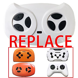 JR1602FCC 2.4G Bluetooth Remote Control for Power Wheels,JR1839FCC White Remote Transmitter for Electric Car Ride On Toy JR1603,JR1810,JR1958,JR1858,JR-RX,HY2005