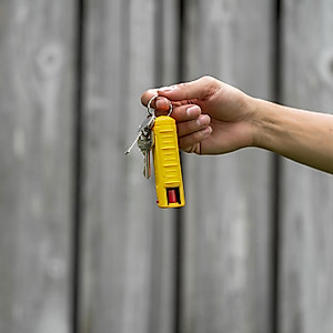 Police Magnum Pepper Spray Keychain Bulk Set- Tactical Self Defense Maximum Strength OC- Safety Key Chains for Women & Men - Made in The USA-7 Pack Rainbow INJ