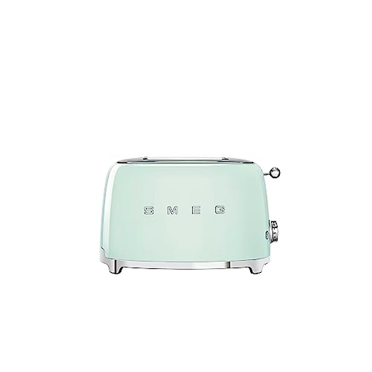 SMEG 2 Slice Toaster and Sandwich Rack Combo, Pastel Green