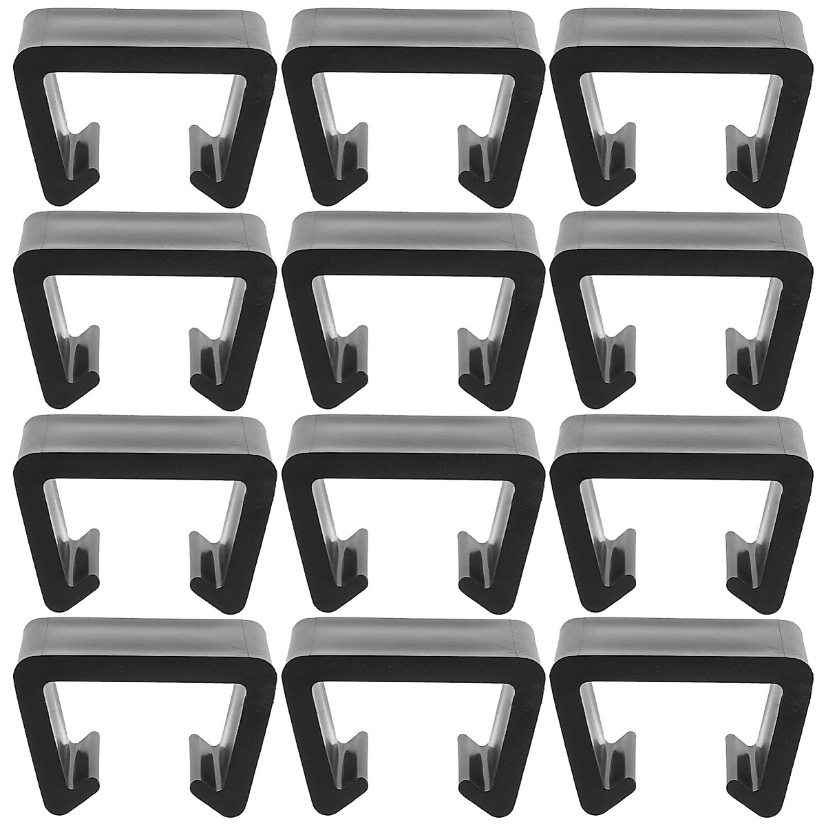 GANAZONO 12Pcs Sofa Card Slot Garden Furniture Clips sectional Sofa Fasteners Wicker Chair Fasteners Chair Couch Clip Rattan Furniture Clamps Sofa Clamps Rattan Sofa pp Rattan Chair Module