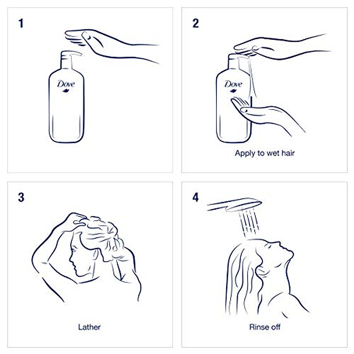 Dove Nourishing Secrets Shampoo with Pump Cool Moisture 25.4 oz