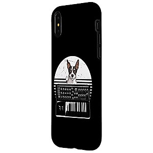 iPhone X/XS Jack Russell Terrier Dog Modular Synthesizer Keyboard Case