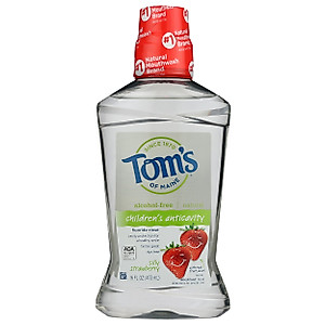 Tom's of Maine, Children's Anticavity Mouthwash - Silly Strawberry, 16 Ounce