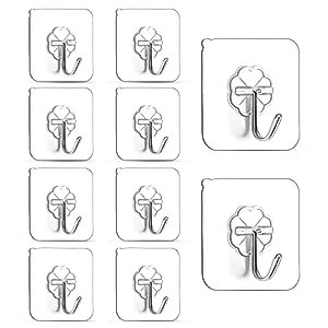 NEIYIDAREN Adhesive Hooks Hanging Heavy Duty (Style 2)