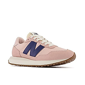 New Balance Women's 237 V1 Classic Sneaker, Pink Haze/Moon Shadow, 10