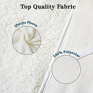 Massage Table Pad Set Premium Fleece Professional SPA Massage Bed Pad, Natural & Thickened & Extra Soft Fleece Massage Table Cover, Includes Pad and Face Rest Cover, 31” W x 72” L