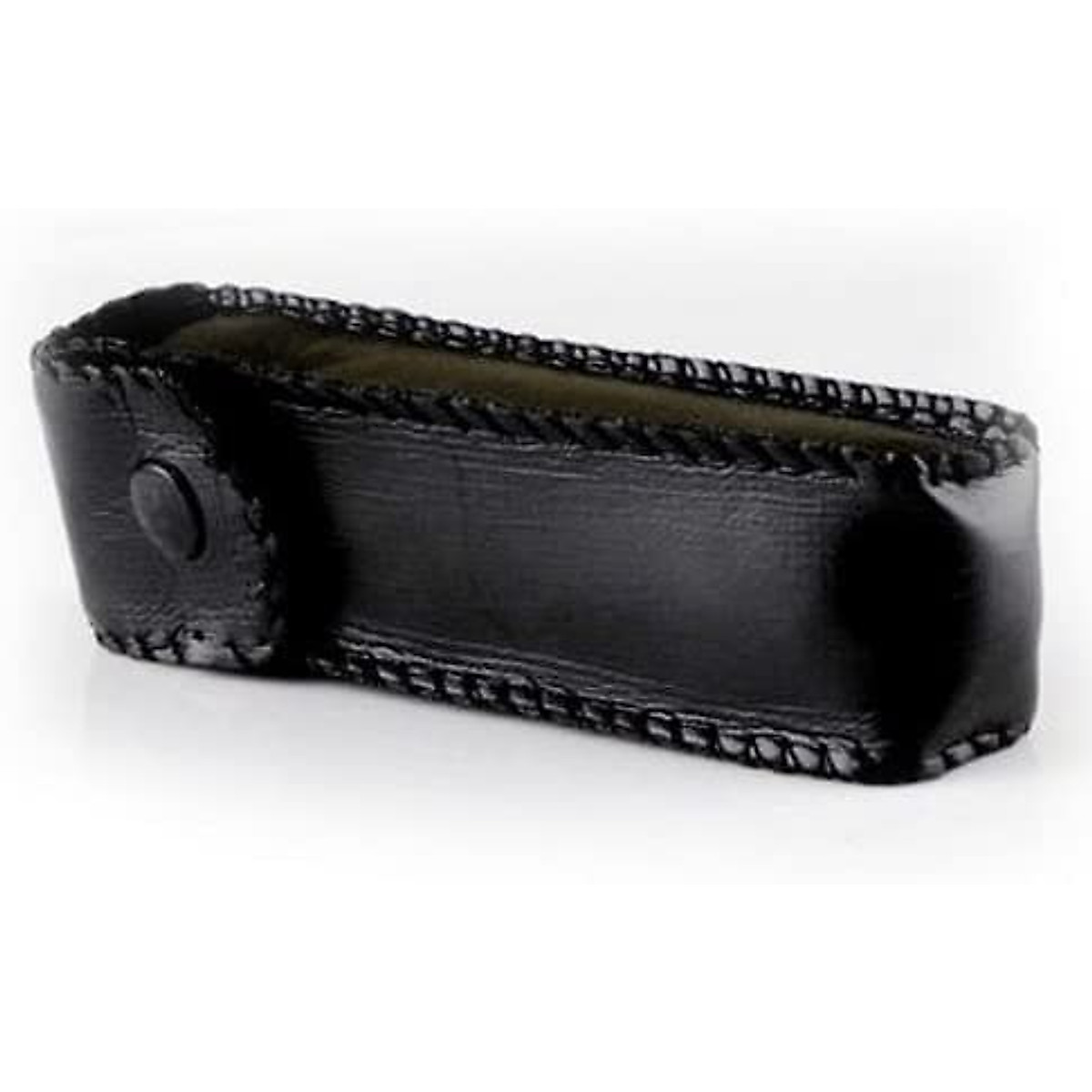 Handheld 40x High Power Hand Held Magnifier Magnifying Glass with 2-LED Light (White with Black)