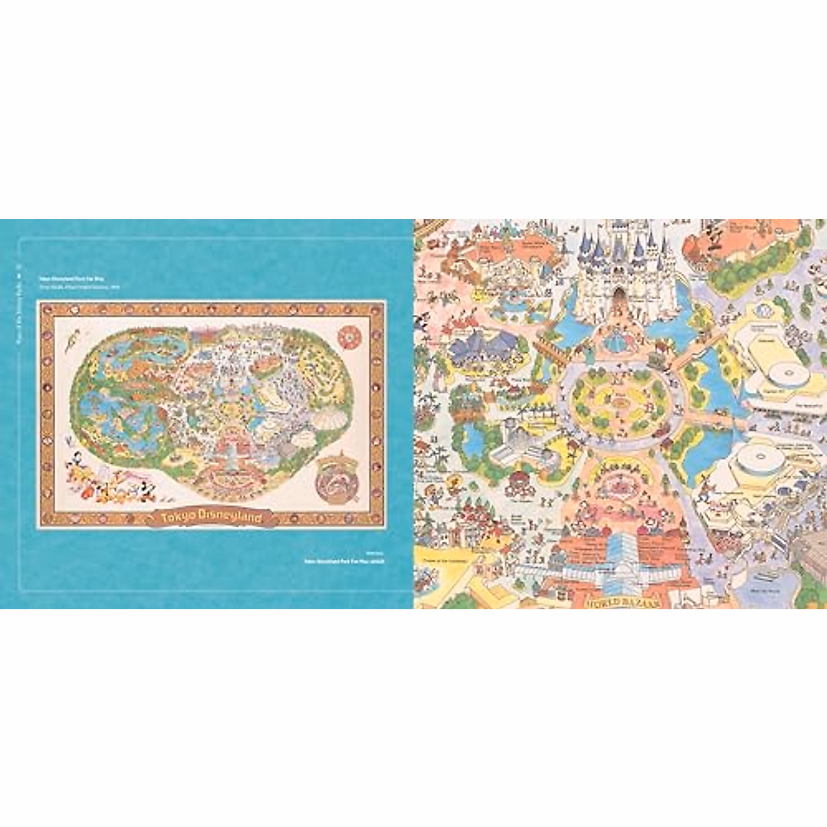 Maps of the Disney Parks: Charting 60 Years from California to Shanghai (Disney Editions Deluxe)