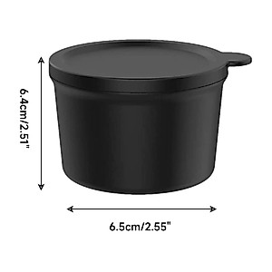 IOOOFU Ice Molds Replacement Compatible for Shaved Ice Attachment 4 Pack Black PE