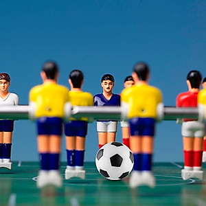 BQSPT 32mm Foosball Balls Foose Balls Table Soccer Game Replacement Foosballs 16pcs,Foosball Multicolor Balls Official 32mm Mini Table Footballs Ball Accessory (16 pack)