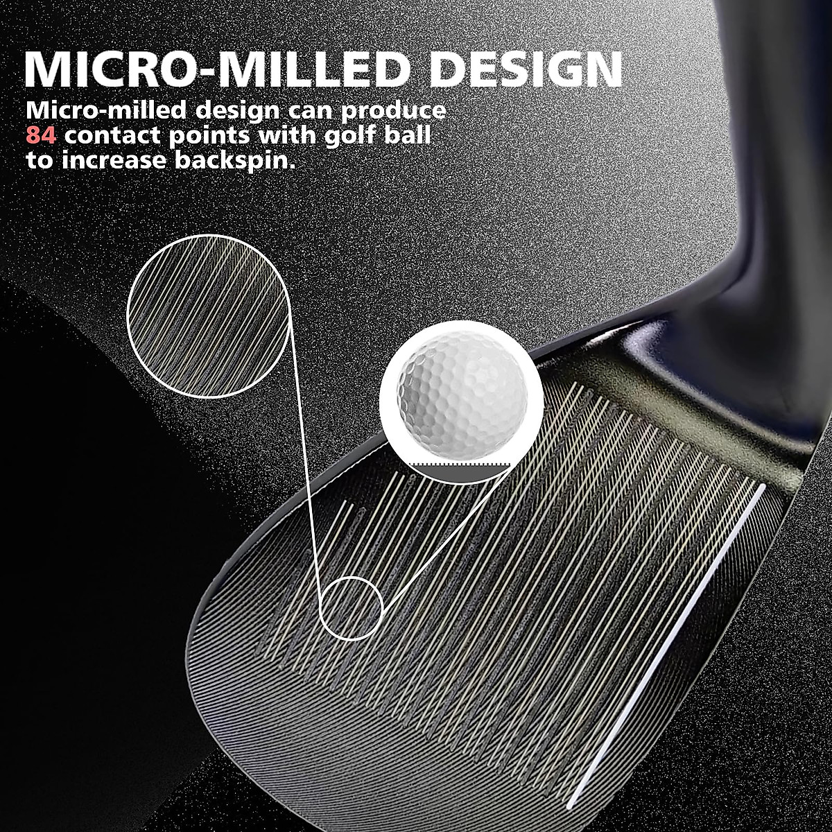 Yamato Golf Wedge Set or Individual Golf Wedges 50/52/54/56/58/60 Golf Gap Wedge Sets Sand Wedge|Lob Wedge Golf Clubs for Men & Women Milled Face for High Spin