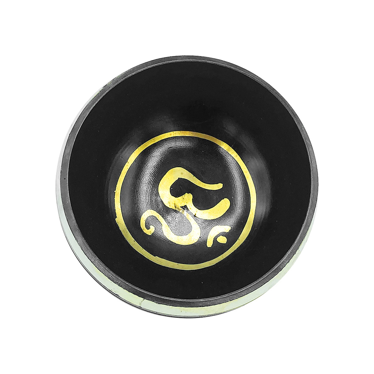 Mandala Crafts Tibetan Singing Bowl Set – Nepal Sound Bowl for Healing – Meditation Bowl Tibetan Sing Bowl for Mindfulness Yoga Meditation Decor (4 Inches, Silver)