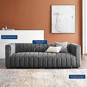 Modway Reflection Sofas, Charcoal