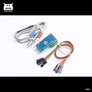 DEVMO DC 5V MAX6675 Module + K Type Thermocouple Temperature Sensor M6 Compatible with Ar-duino Raspberry Pi