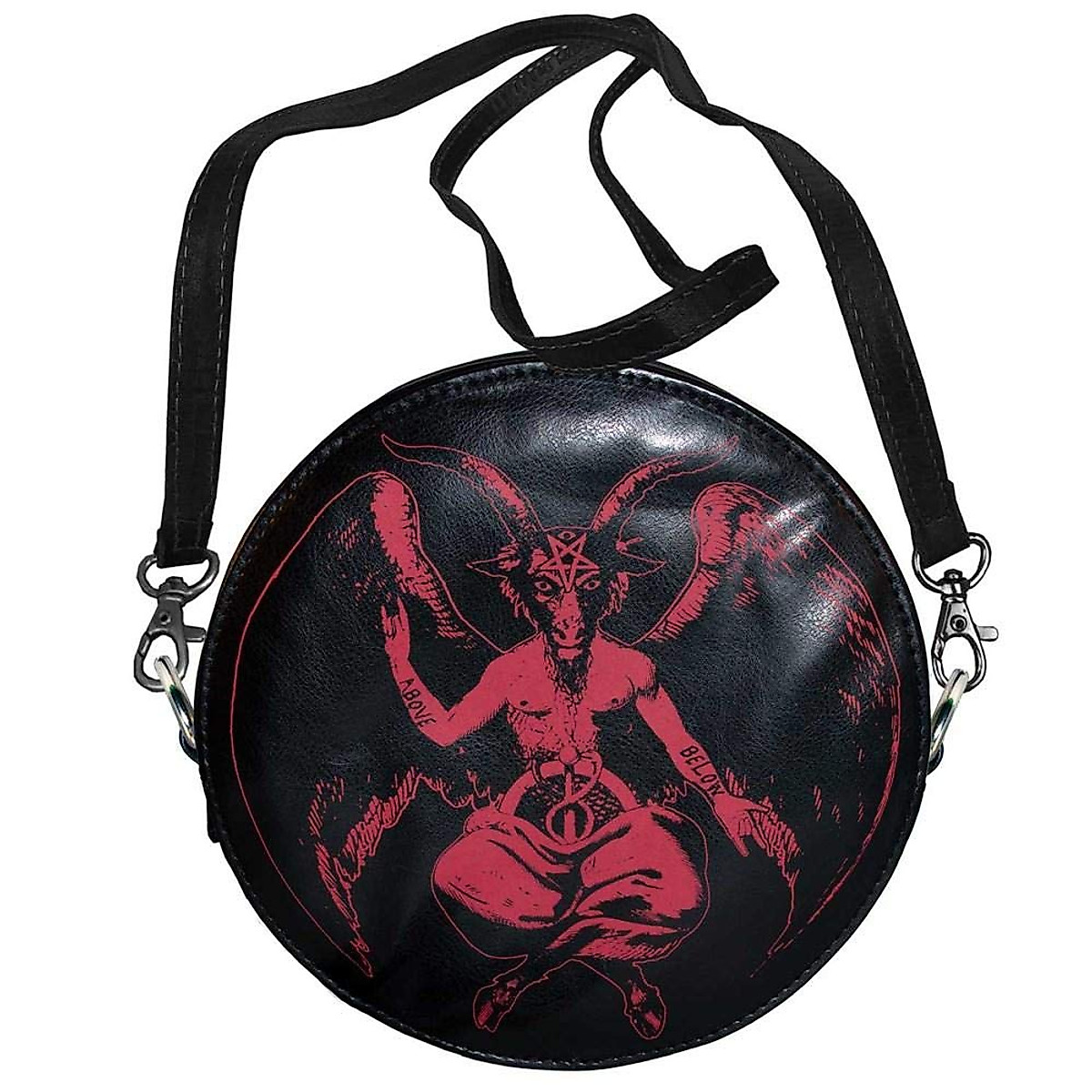kreepsville 666 Baphomet Wristlet Purse Black