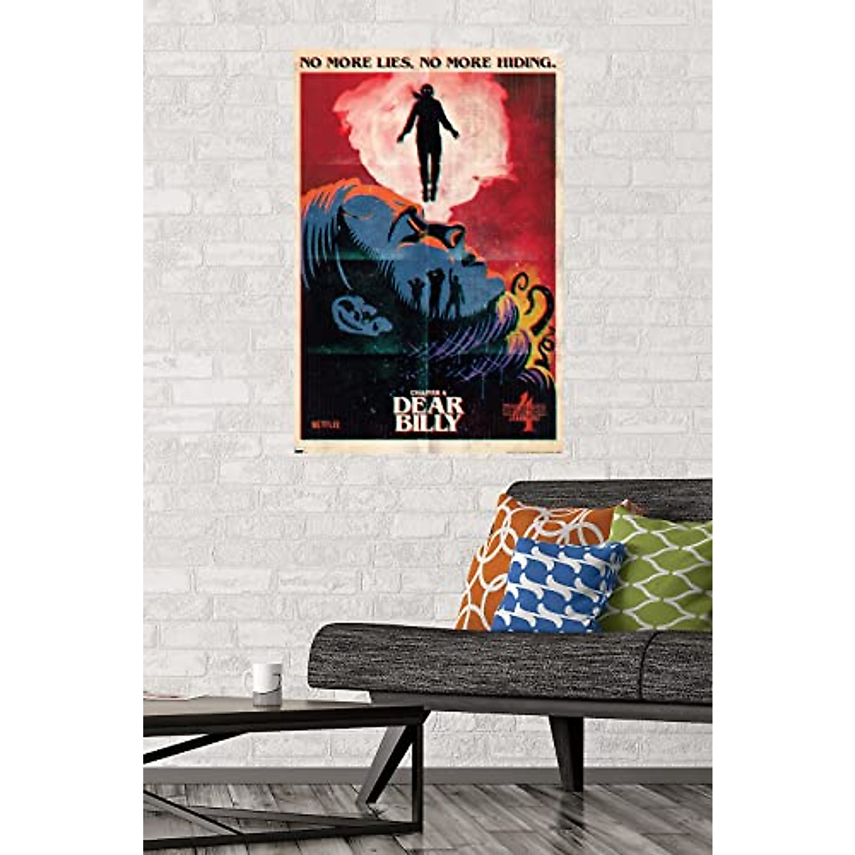 Trends International Netflix Stranger Things: Season 4 - Dear Billy Wall Poster
