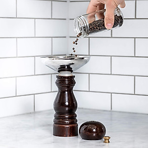 AllSpice Spice Funnel Metal Stainless Steel 18/8 (1" Bottom)