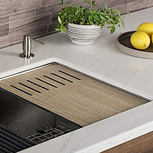 Kraus KCB-WS301SA Kore Cutting Board, 16 7/8" x 11"