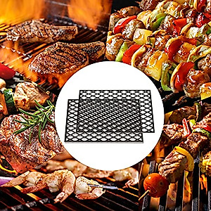 Utheer Cast Iron Grill Grate for Pit Boss 820 850 Series Grill, Pit Boss 820 Series Wood Pellet Grills, Fit Pit Boss Pro Series II 850 Wood Pellet Grill, Pit Boss Grill Replacement Parts, 2 Pack