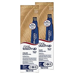 Clairol Root Touch-Up Semi-Permanent Hair Color Blending Gel, 8 Blonde, Pack of 2