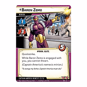 Marvel Champions The Card Game Captain America HERO PACK - Superhero Strategy Game, Cooperative Game for Kids and Adults, Ages 14+, 1-4 Players, 45-90 Minute Playtime, Made by Fantasy Flight Games