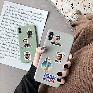 Elon Musk Stickers 100PCS, Funny Cute Stickers, Cartoon Stickers, Vinyl Waterproof Stickers, Bumper Skateboard Water Bottles Computer Phone Stickers for Kids Teens Adult Girls