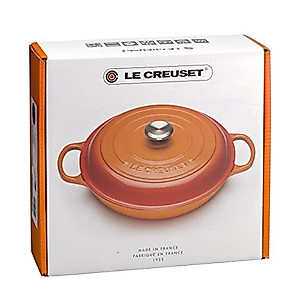 Le Creuset Enameled Cast Iron Signature Braiser, 5 qt. , Flame