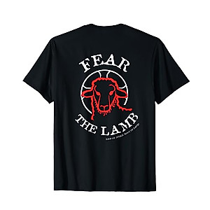 Fear the LAMB OF GOD Jesus Christ Christian Savior Messiah T-Shirt