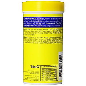 TetraFauna Hermit Crab Meal for All Land Crabs, 4.94-Ounce