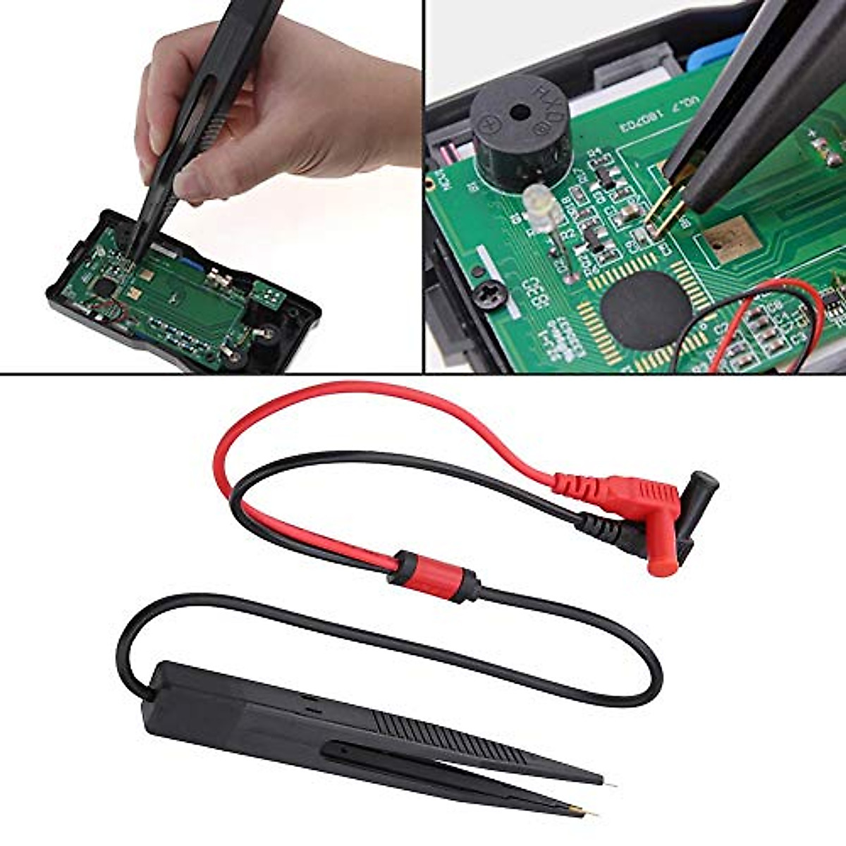 Portable SMD SMT Chip Test Clip LCR Meter Multimeter Clip SMD Test Clip Capacitor Clip Multimeter SMD Pen LCR Meter