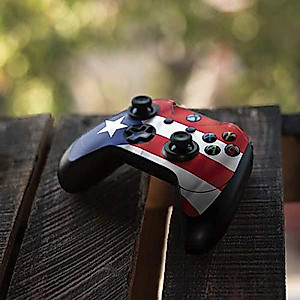 Skinit Decal Gaming Skin compatible with Xbox One Elite Controller - Originally Designed Puerto Rico Flag Design