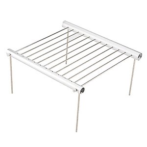 Camping Grill, Portable Compact Camping Grill Stainless Steel Folding BBQ Tube Outdoor Backpackers
