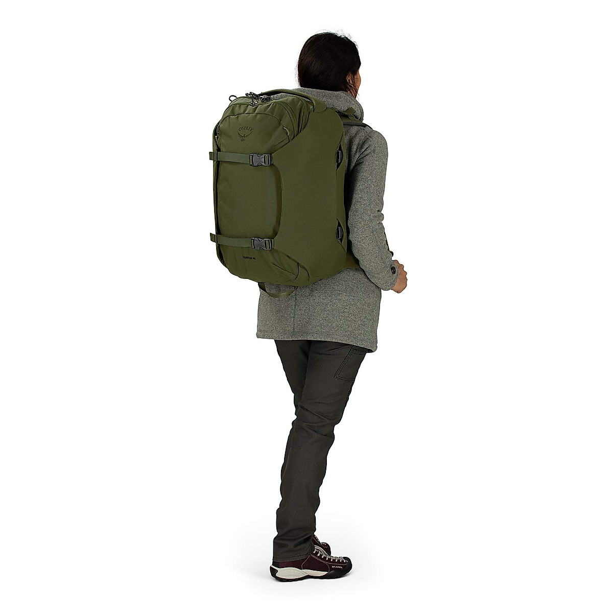 Osprey Porter 46 Travel Backpack, Haybale Green