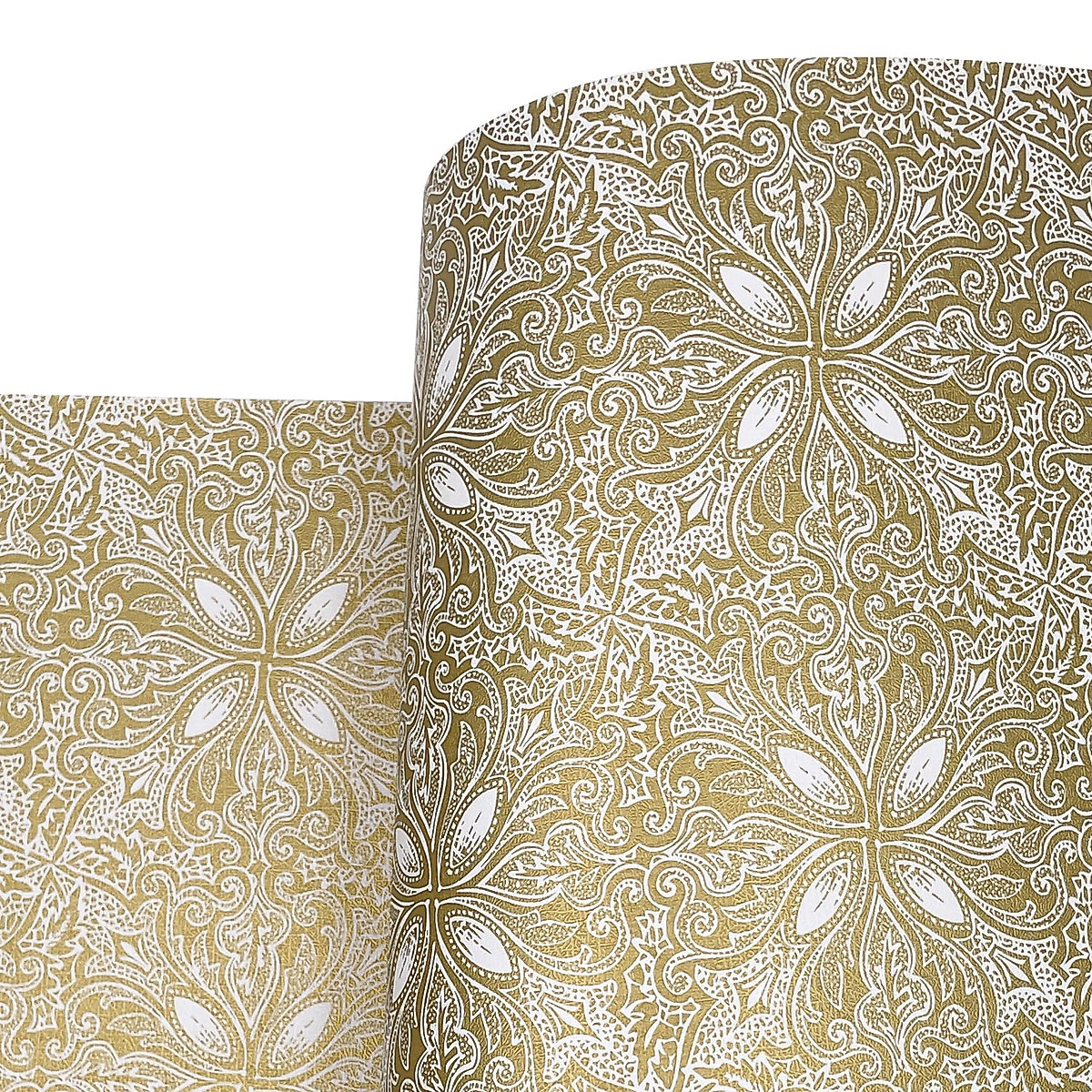 Yifely 45x300cm Retro Vines Self Adhesive Plastic Shelf Drawer Liner Moisture Proof Storage Mat