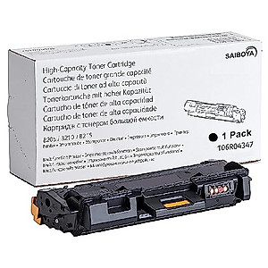 SAIBOYA Remanufactured B205 Black Toner Cartridge Replacement for Xerox 106R04347 106R04346 for Xerox B205 MFP B205NI B210 B210DNI B215 MFP B215DNI Printers 3,000 Pages