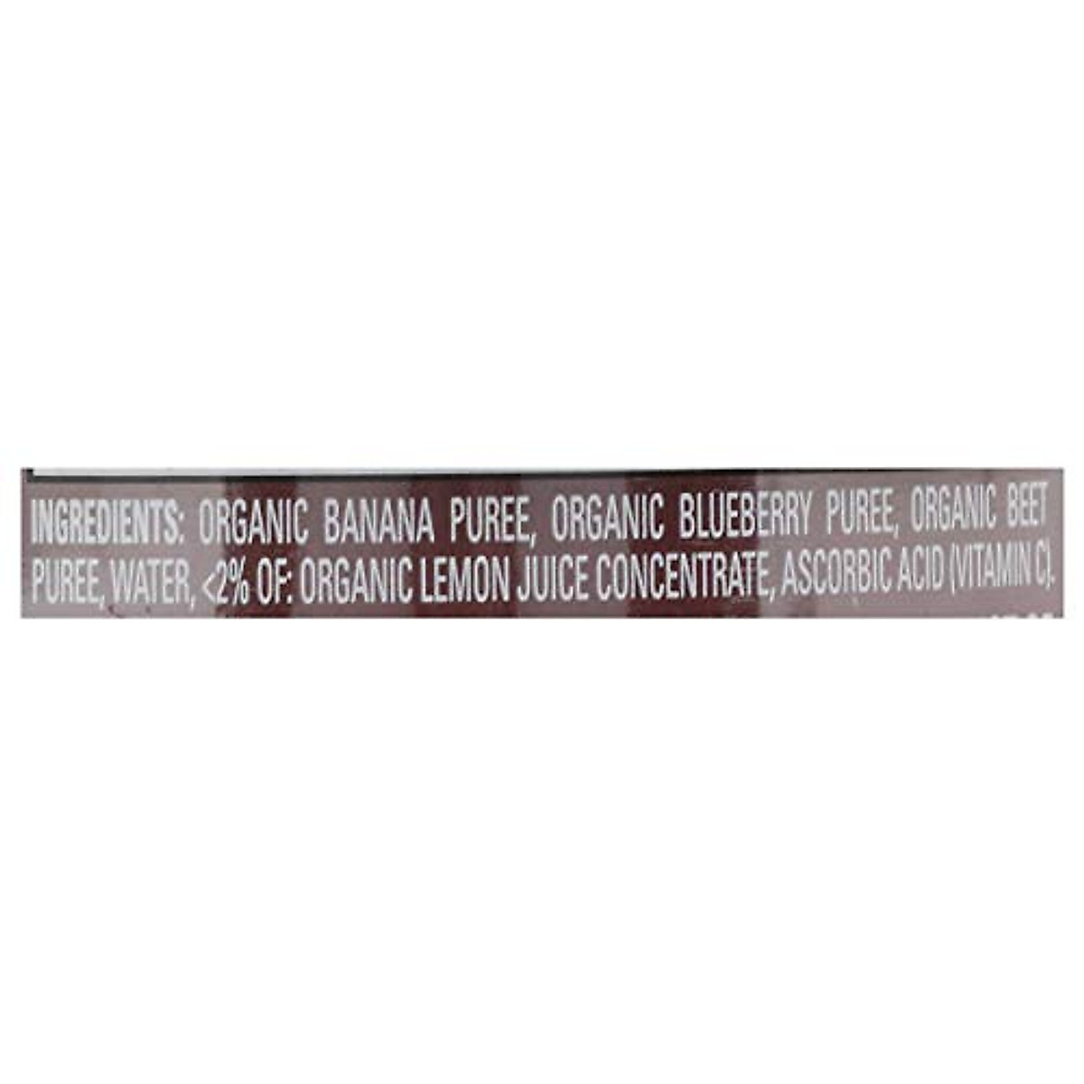 HAPPY BABY Organic Stage 2 Bna Blbry Beet Baby Food, 4 OZ